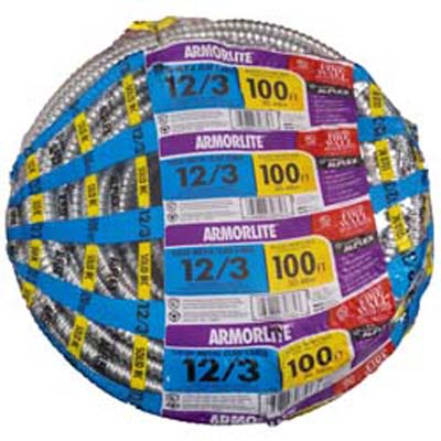 12/3X100 MC CABLE | AJ Wholesale Distributors, Inc.