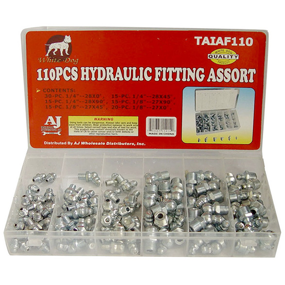 110PCS HYDRAULIC FITTING SAE 24/C Y | AJ Wholesale Distributors, Inc.