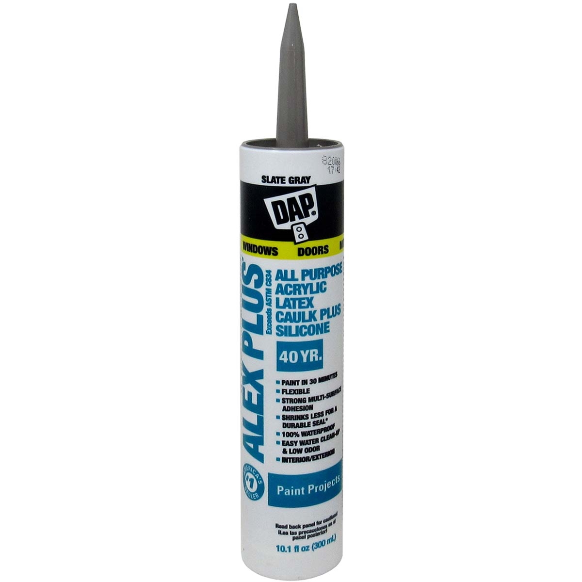 10.1 OZ DAP ALEX PLUS WHITE SILICONE (DAP 18152) | AJ Wholesale ...