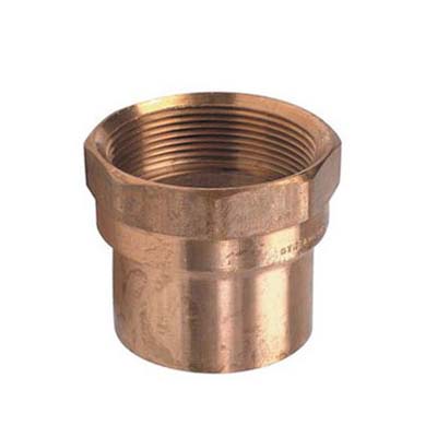 1-1/2"COPPER FE ADAPTOR | AJ Wholesale Distributors, Inc.